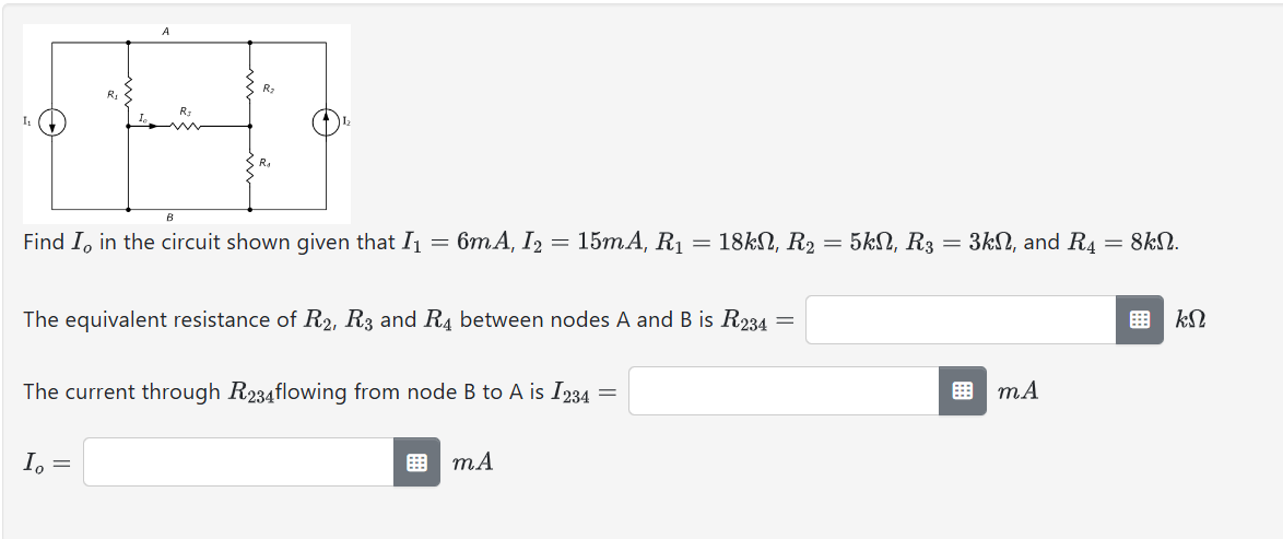 Solved Find Io ﻿in the circuit shown given that | Chegg.com