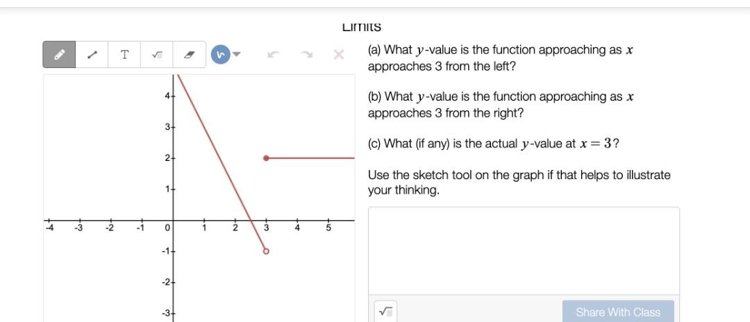 Sketch a function that approaches two different | Chegg.com