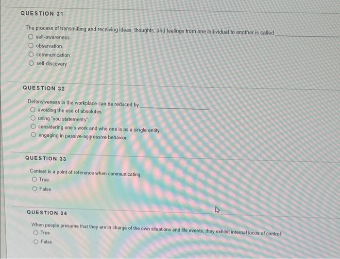 Solved QUESTION 31 The process of transmitting and receiving | Chegg.com