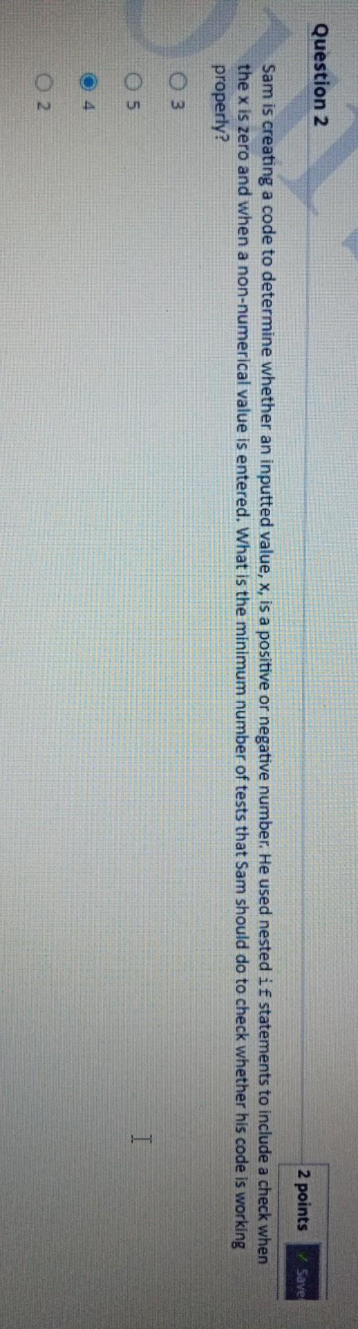 Solved Question 1 Refer to the following code. Which line | Chegg.com