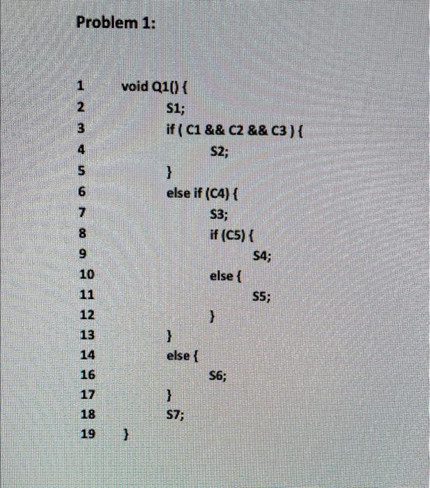 Solved 1. (15 points) Draw the program graph. You must use | Chegg.com