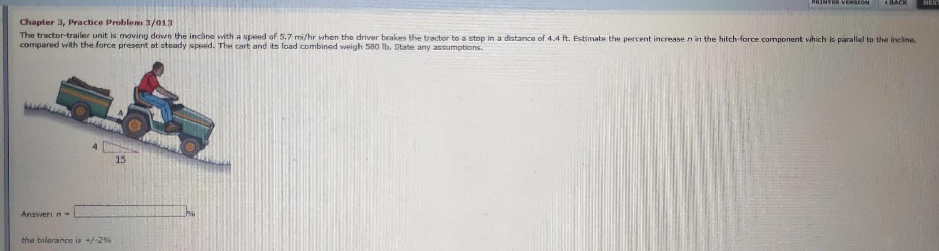 Solved PRINTER VERSION BACK NEXT Chapter 3, Practice Problem | Chegg.com