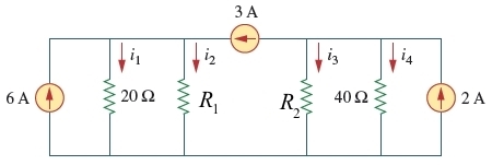 Solved by an EXPERT In the circuit given below, R1 = 30 Ω ﻿and R2 = 20 Ω. | Chegg.com