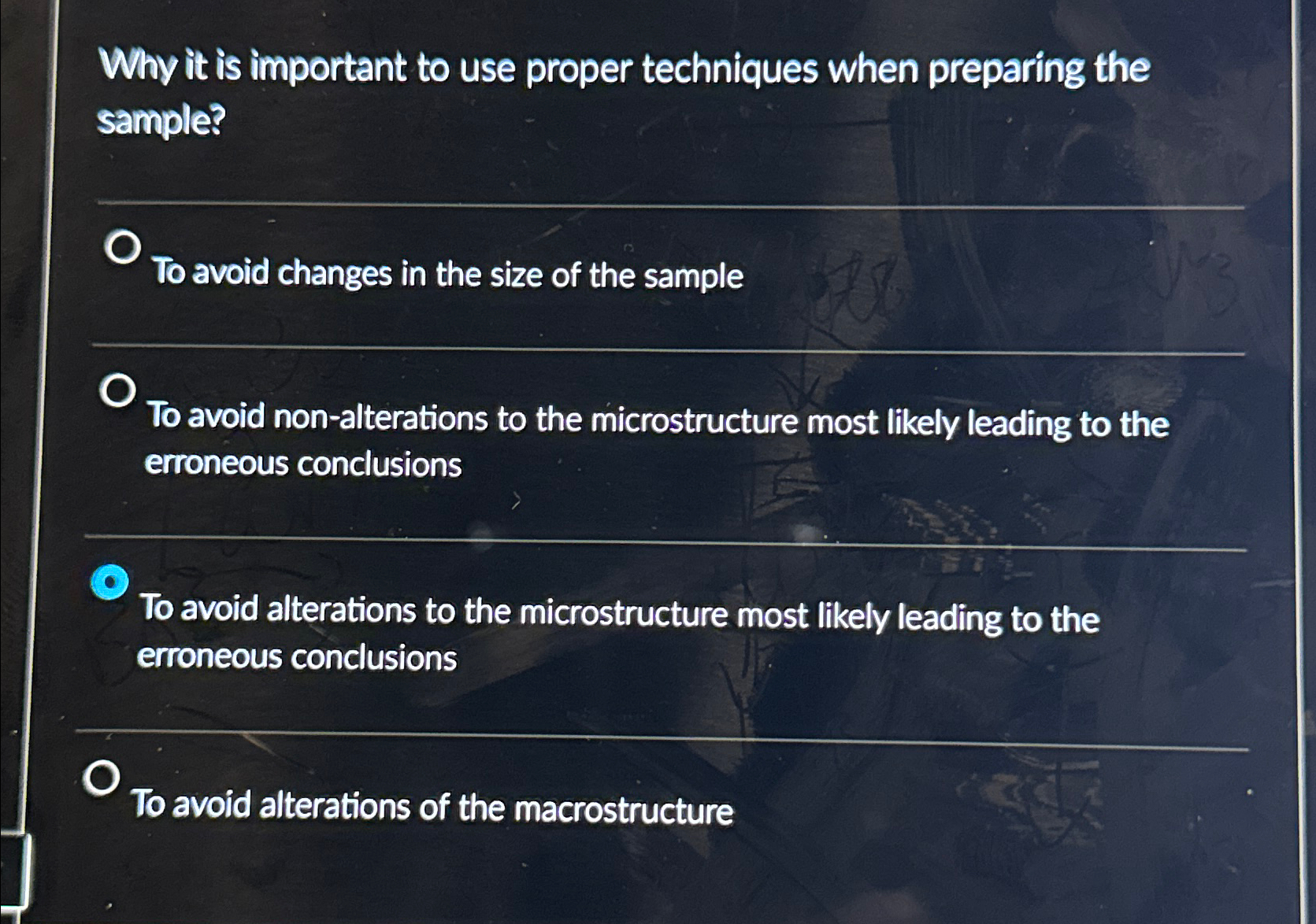 Solved Why it is important to use proper techniques when | Chegg.com