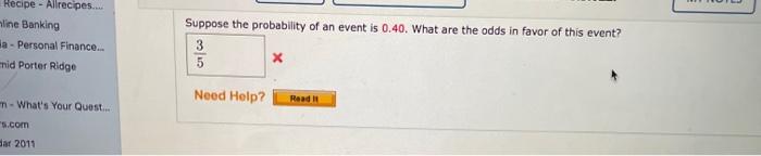 Solved Hecipe - Allrecipes.... line Banking a - Personal | Chegg.com