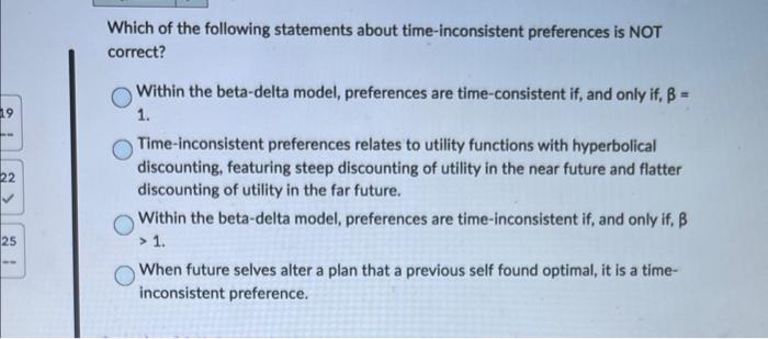 Solved Which of the following statements about | Chegg.com