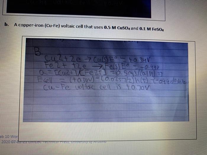 2. Activity 1. a. While performing Activity 1, | Chegg.com