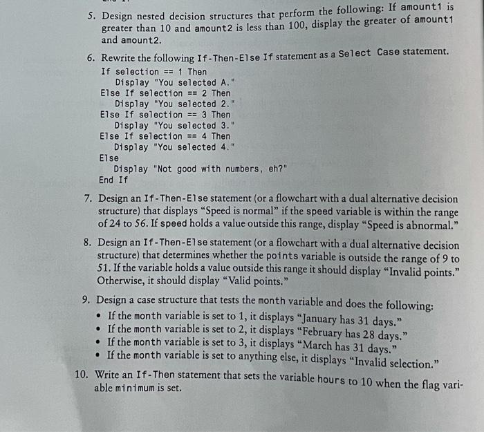 Solved Complete the following Chapter 4 exercises: 1. | Chegg.com