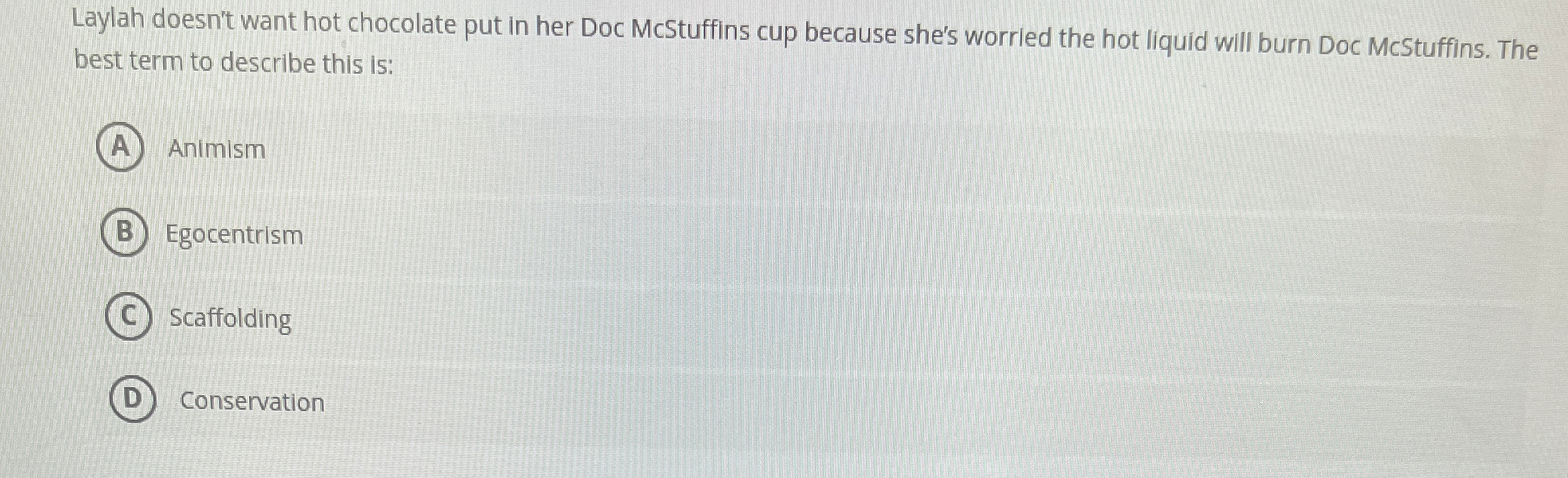 Solved Laylah Doesnt Want Hot Chocolate Put In Her Doc