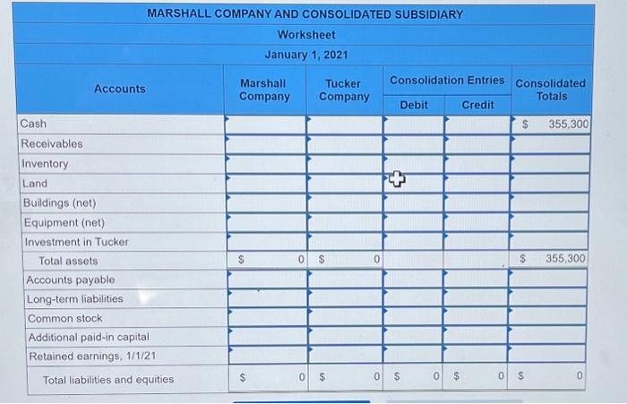 Solved a. Determine the amounts that Marshall Company would | Chegg.com