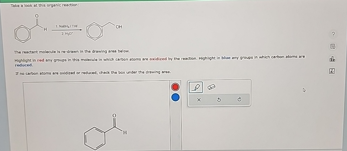 Solved Take a look at this organic reaction:The reactant | Chegg.com