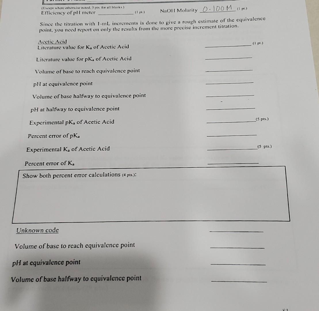 Solved (Eicept whers otherwise noved, 3 pis. for all blank, | Chegg.com