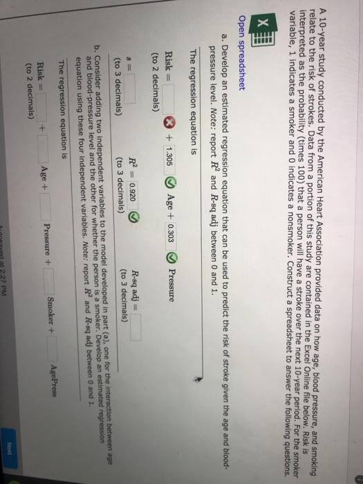 Solved A 10 year Study Conducted By The American Heart Chegg solved-a-10-year-study-conducted-by-the-american-heart-chegg