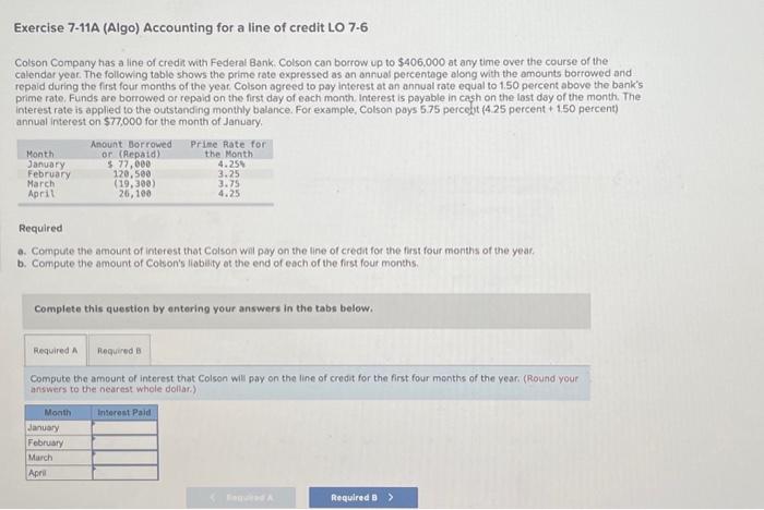 Solved Exercise 7-9A (Algo) Financial statement effects of | Chegg.com
