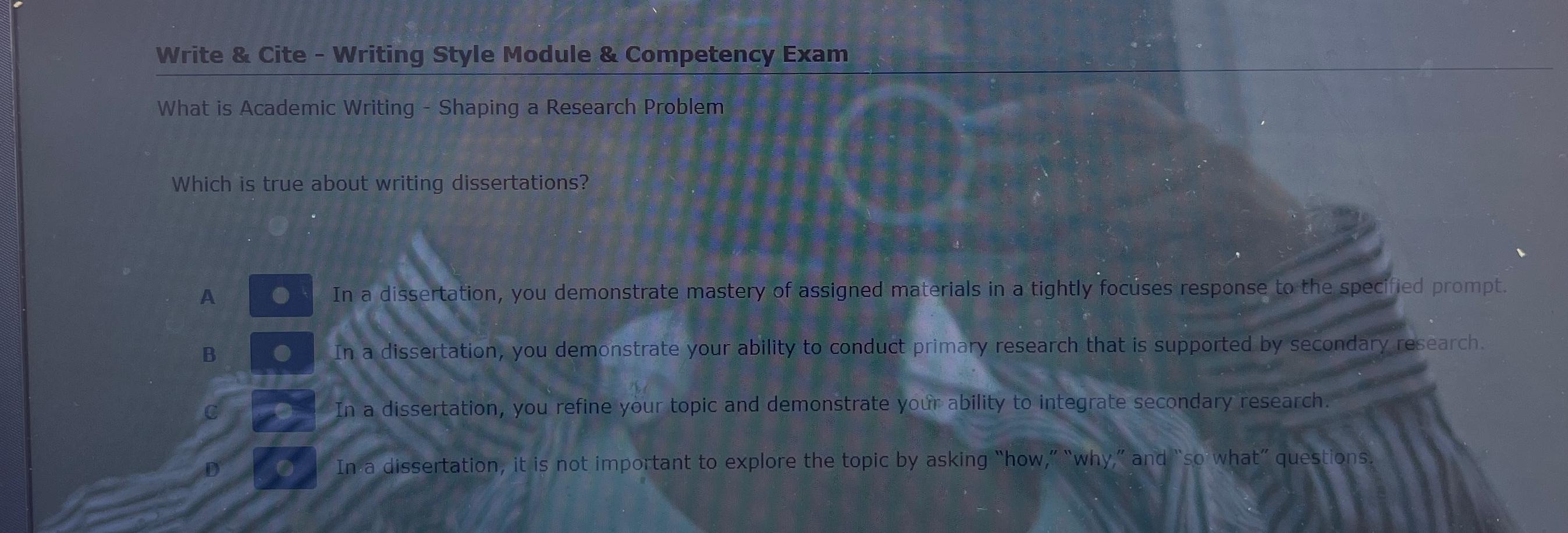 Solved Write & Cite - ﻿Writing Style Module & Competency | Chegg.com