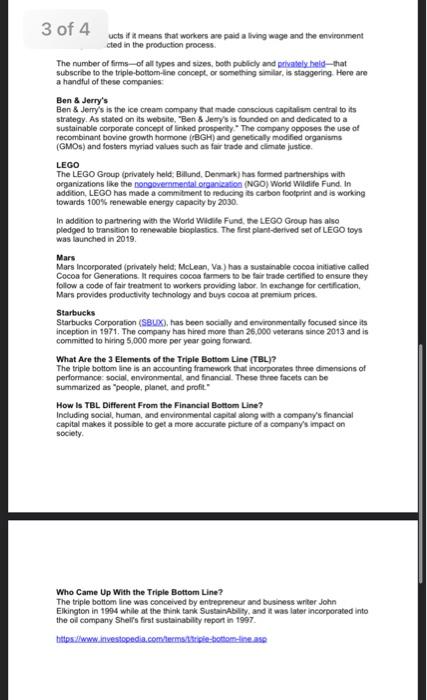 Solved 3. What are the three bottom lines in the triple | Chegg.com