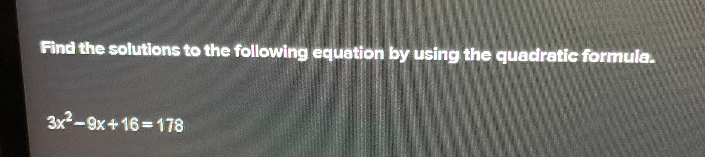 Solved Find the solutions to the following equation by using | Chegg.com