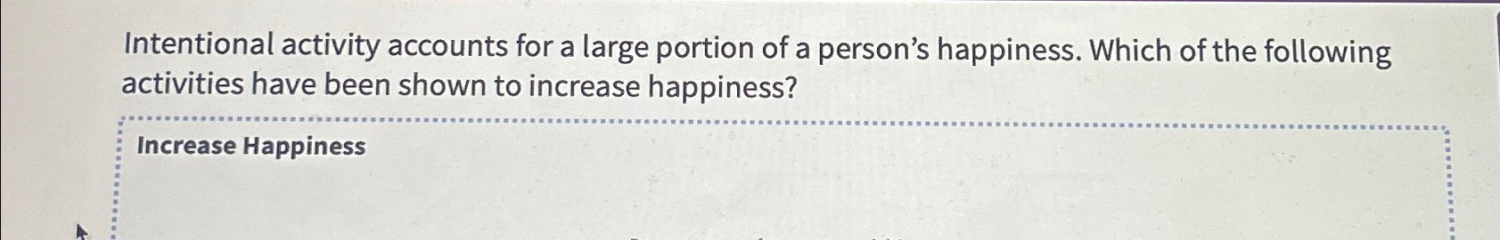 Solved Intentional activity accounts for a large portion of | Chegg.com