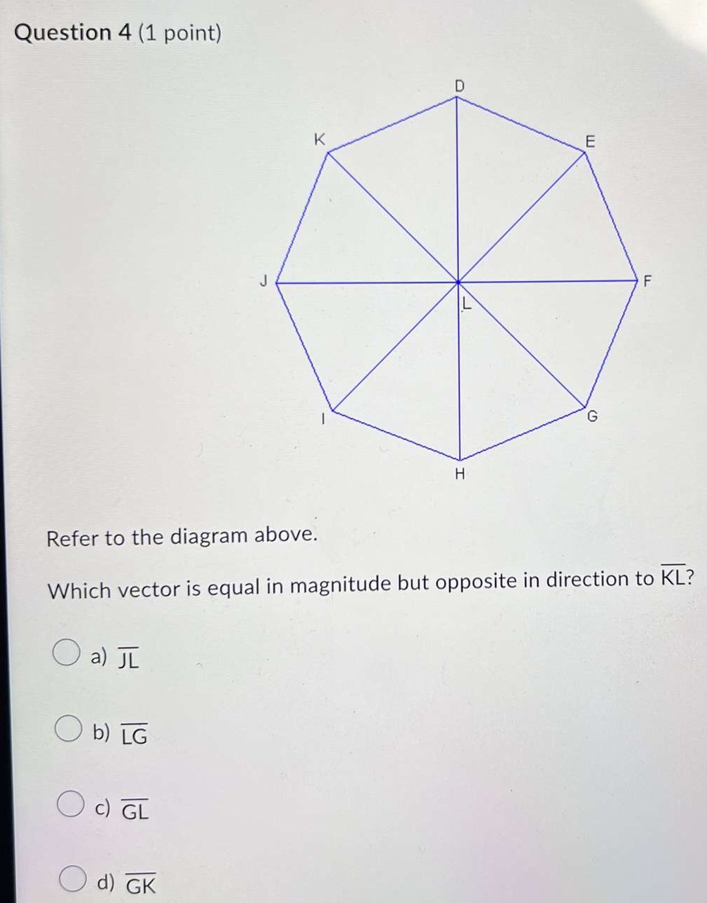 Solved Question 4 (1 ﻿point)Refer to the diagram above.Which | Chegg.com
