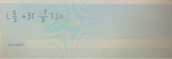 Solved L +31 11 Answer: | Chegg.com