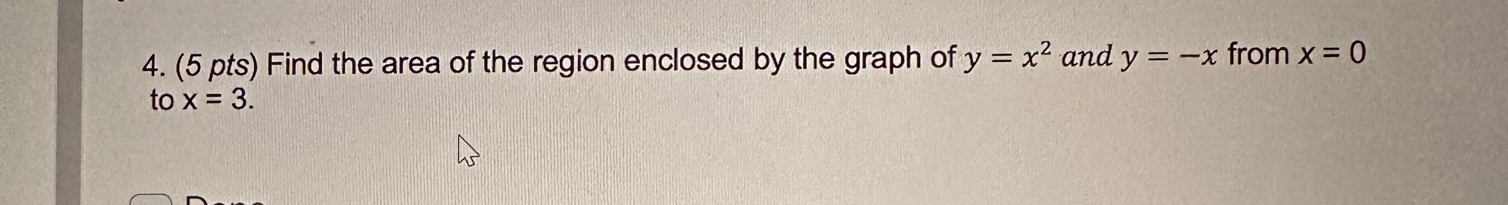 Solved Find the area of the region enclosed by the graph of | Chegg.com