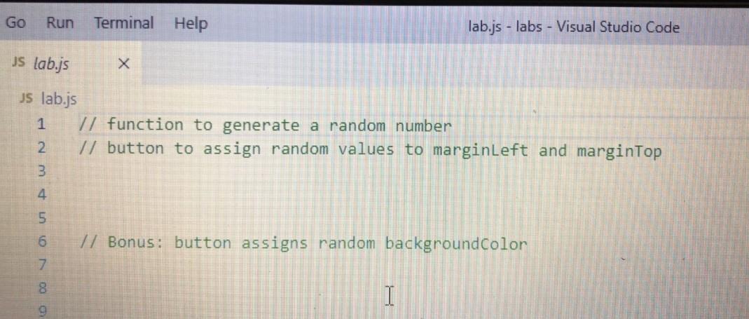 Solved 1 I/ function to generate a random number 2 II button | Chegg.com