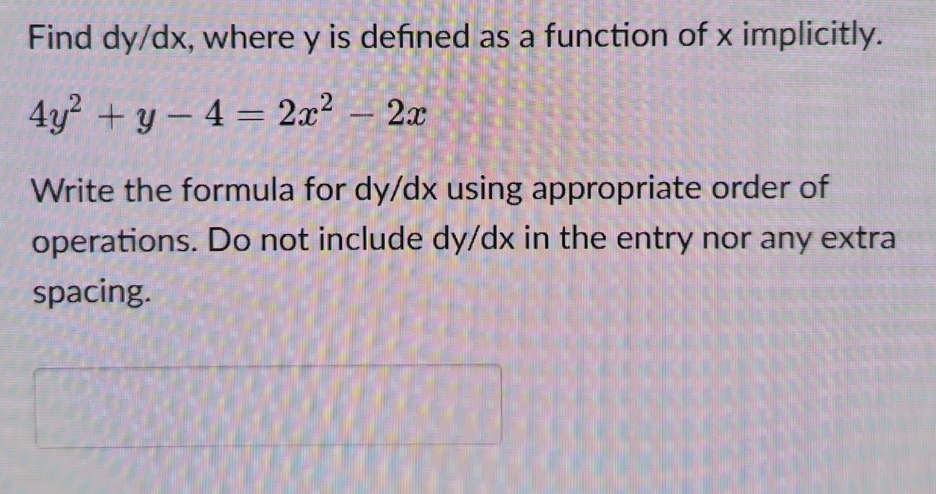 Solved pleasE write the work if you can on paperFind dy/dx | Chegg.com