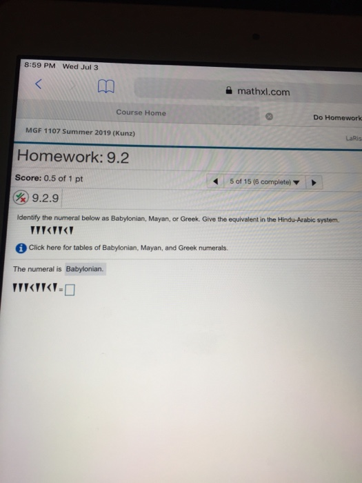 Solved 8:59 PM Wed Jul 3 mathxl.com Course Home Do Homework | Chegg.com