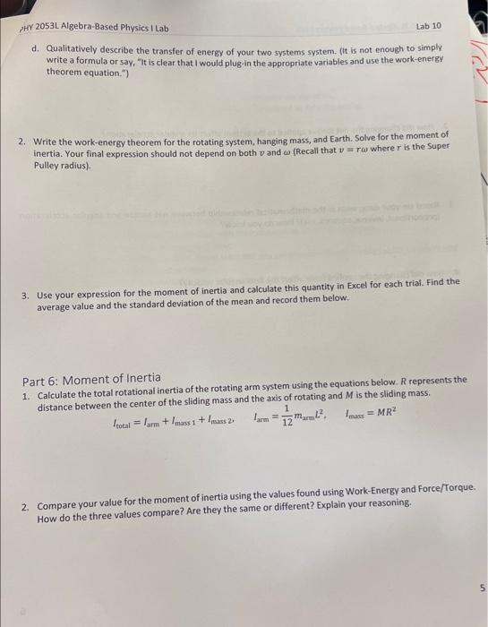 Part 4: Force/Torque Analysis 1. Draw the vectors | Chegg.com
