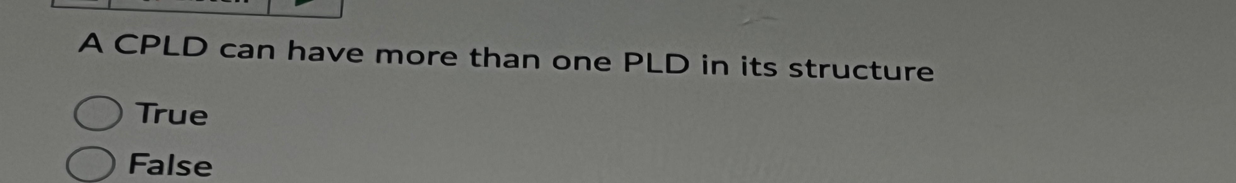 Solved A CPLD can have more than one PLD in its | Chegg.com