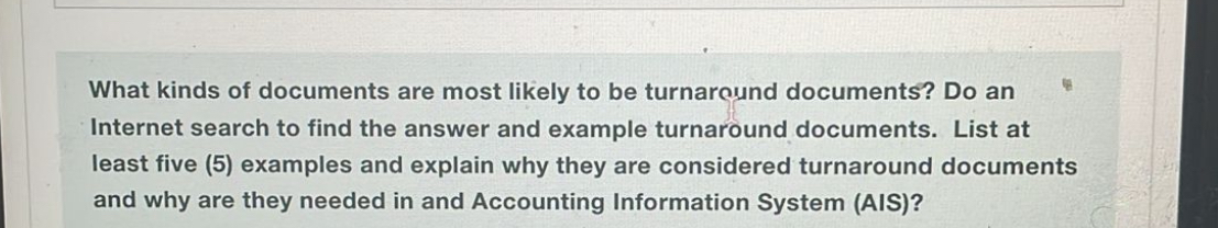 What kinds of documents are most likely to be | Chegg.com