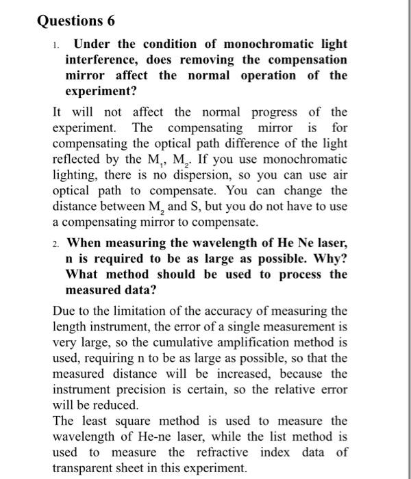 Solved Questions 7 1. What is the key to determining | Chegg.com