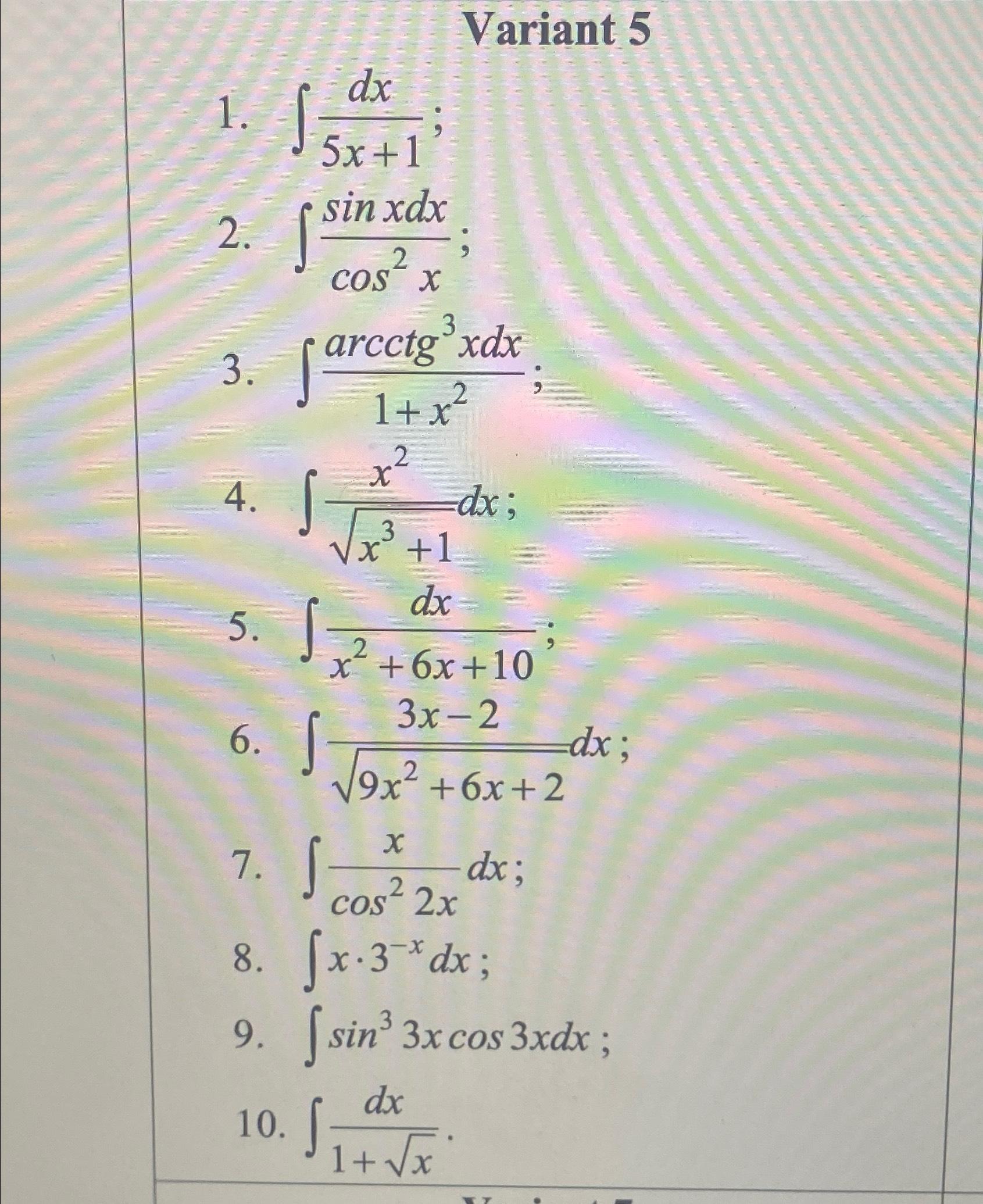 Solved Variant | Chegg.com