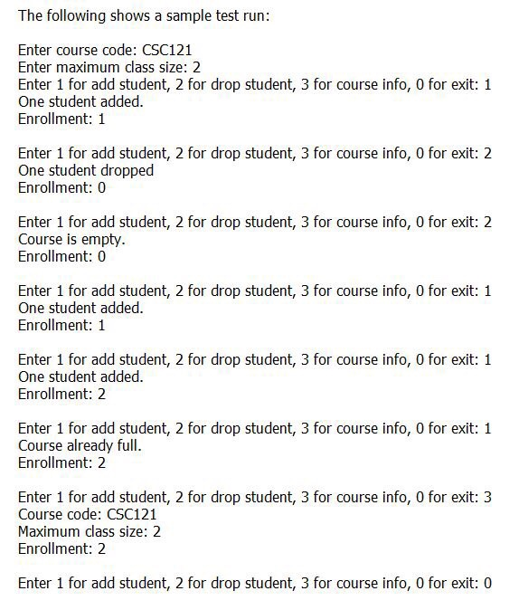 Solved Problem 2 Create a Python project manage_course. Add | Chegg.com