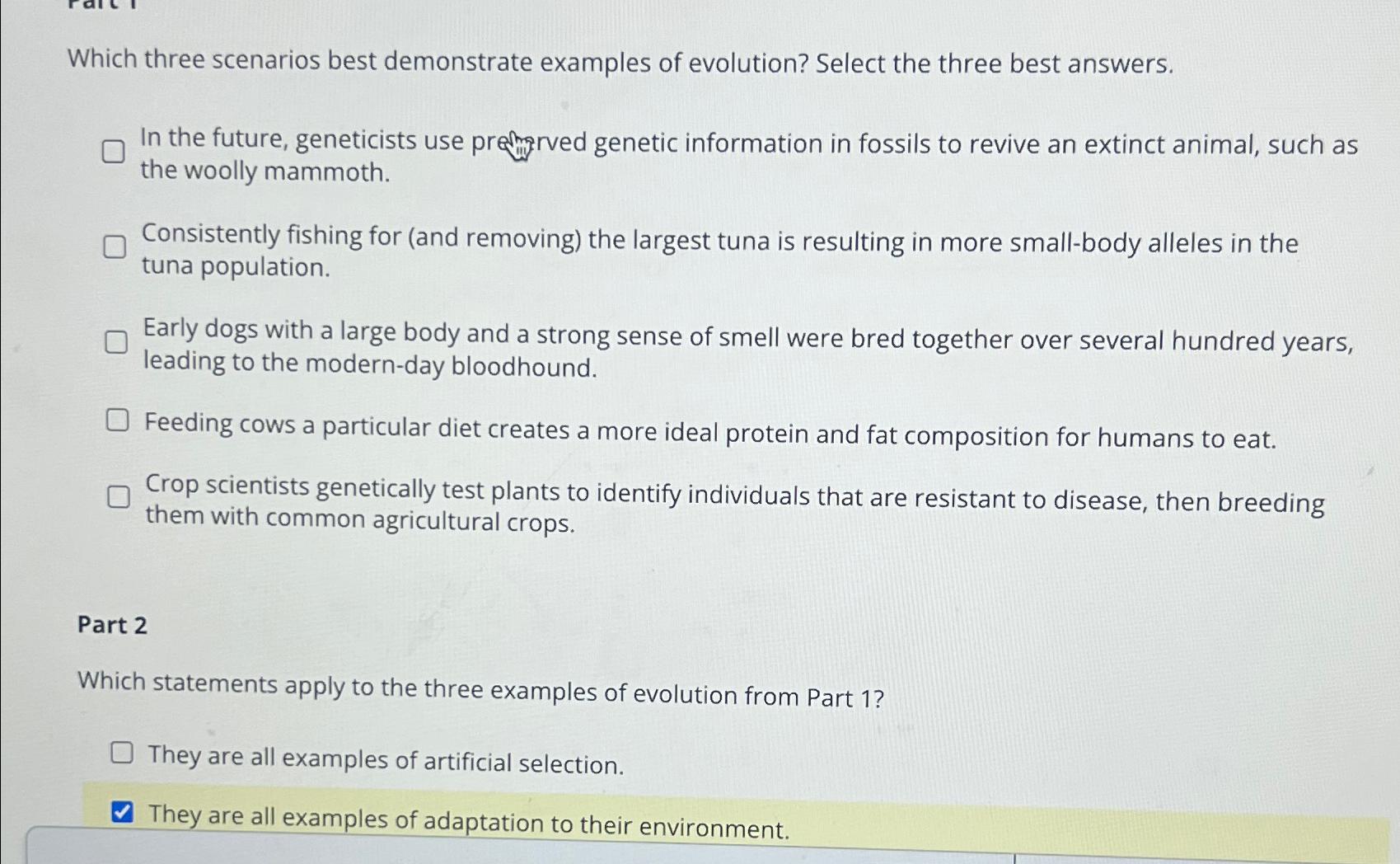 Solved Which three scenarios best demonstrate examples of | Chegg.com