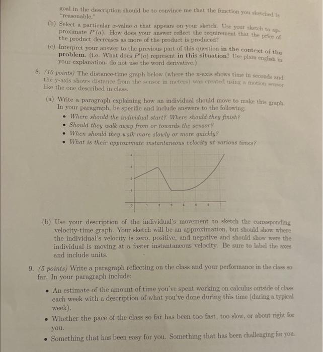Solved 7. (12 points) Let P(x) denote the price of a product | Chegg.com
