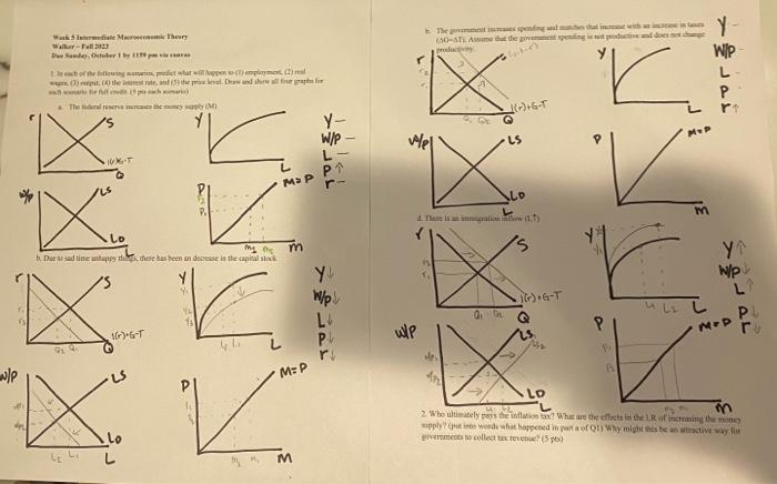 Solved Just wanting someone to double check my work. In each | Chegg.com