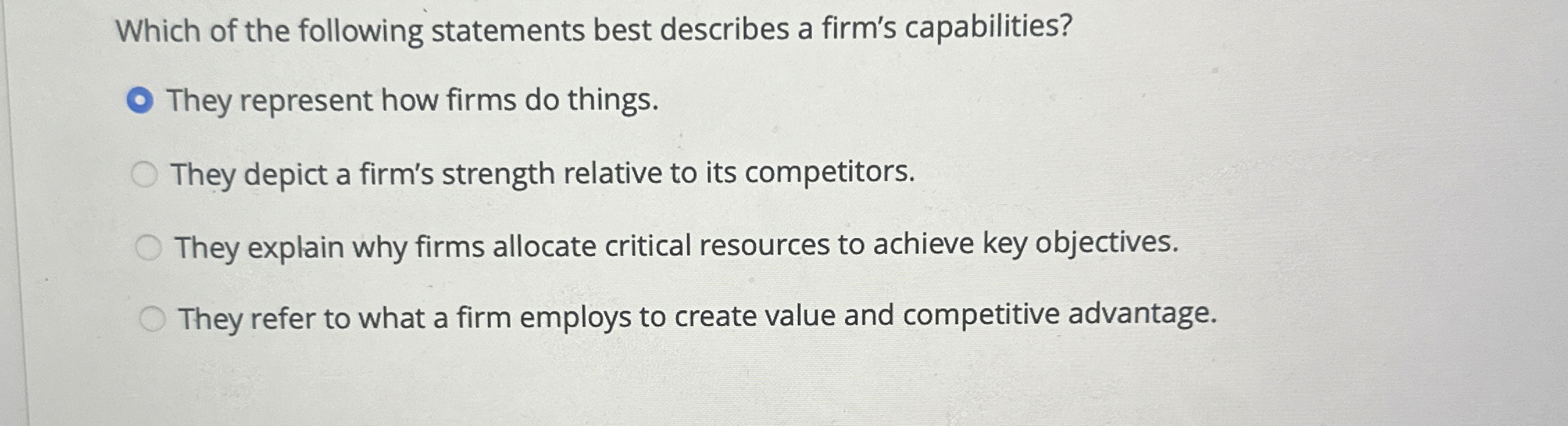 Solved Which of the following statements best describes a | Chegg.com