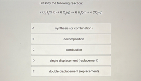Solved Classify the following | Chegg.com