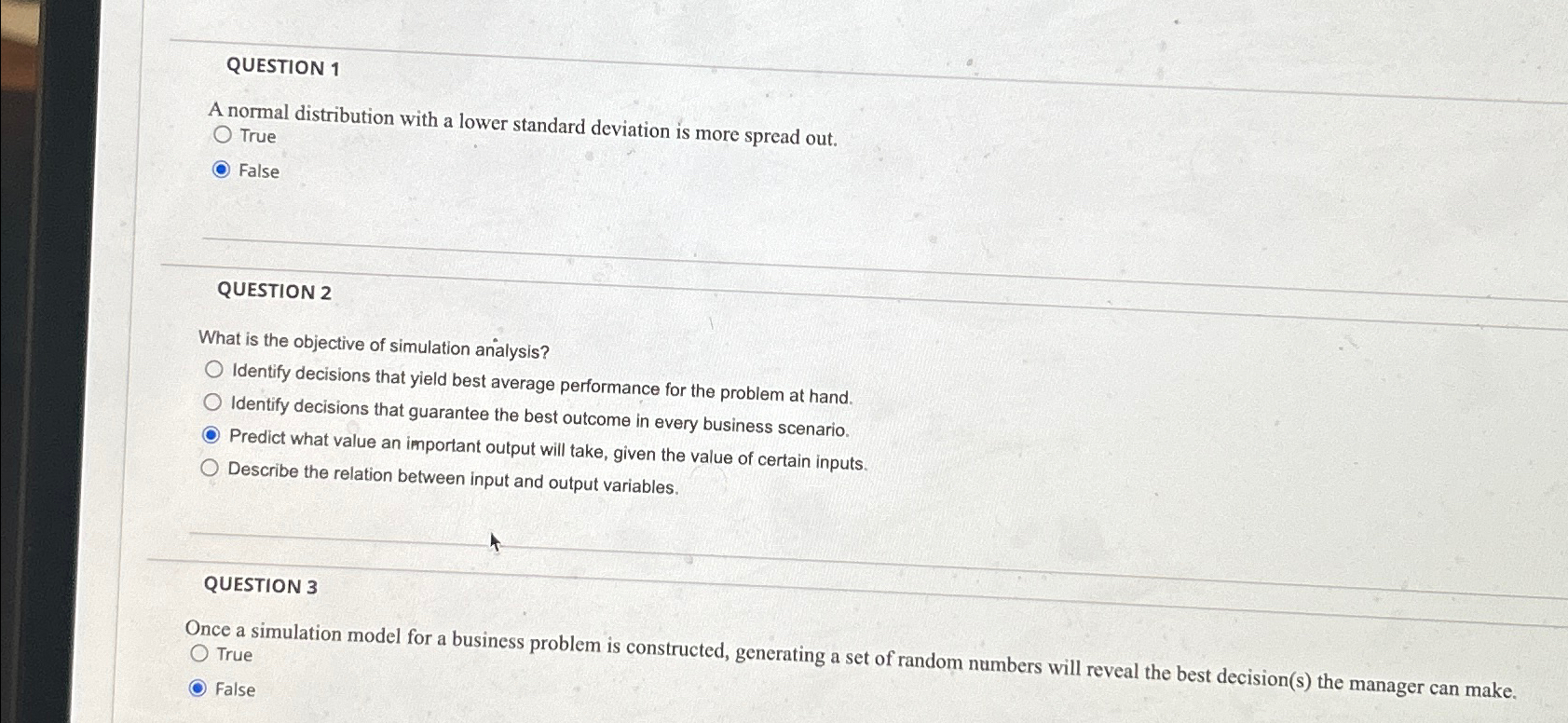 Solved QUESTION 1A normal distribution with a lower standard | Chegg.com