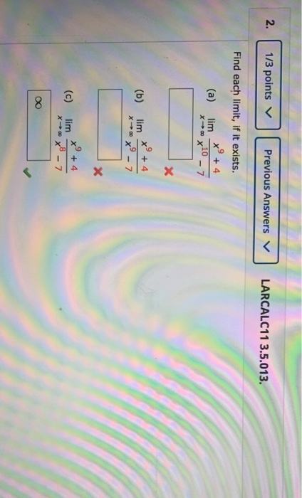 Solved 1/3 points V Previous Answers LARCALC11 3.5.013. Find | Chegg.com Solved 1/3 points V Previous Answers LARCALC11 3.5.013. Find | Chegg.com