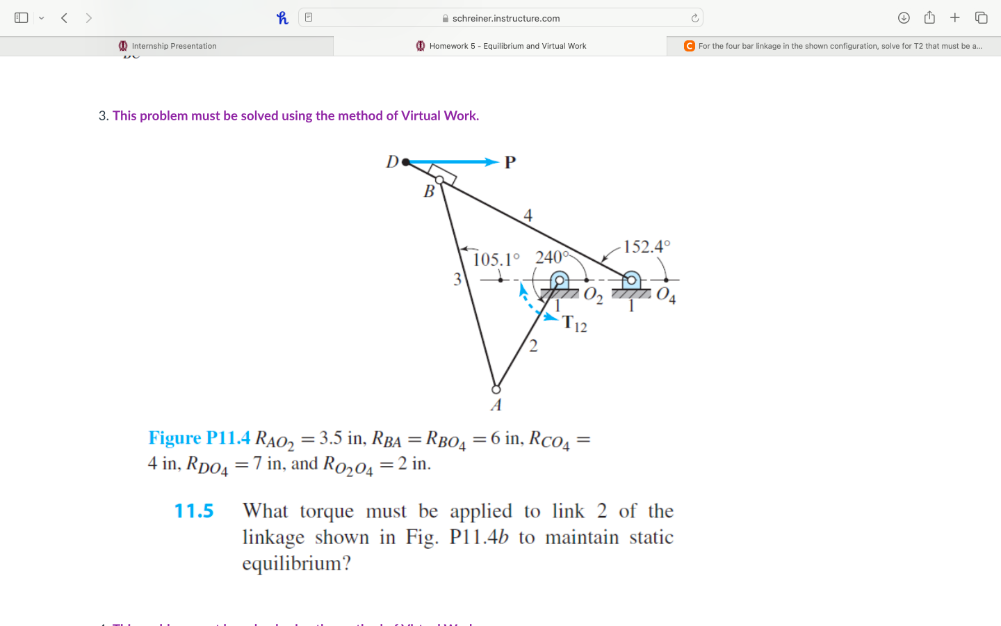 Solved This problem must be ﻿solved using the method of | Chegg.com