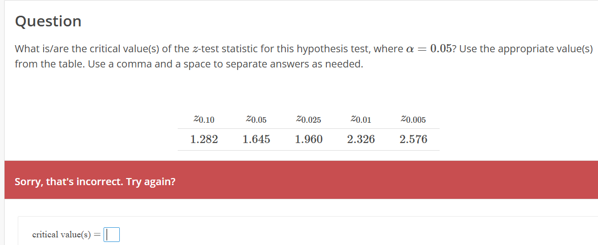 Solved What Is Are The Critical Value S ﻿of The Z Test