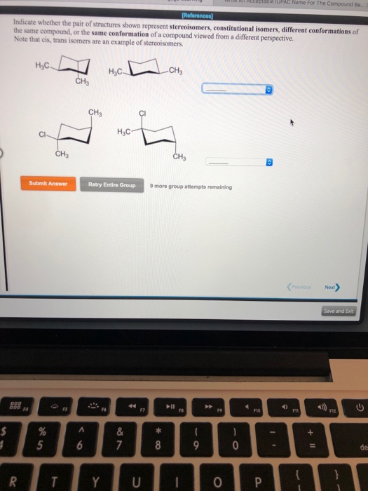 Solved table IUPAC Name For The Compound Be... [References] | Chegg.com
