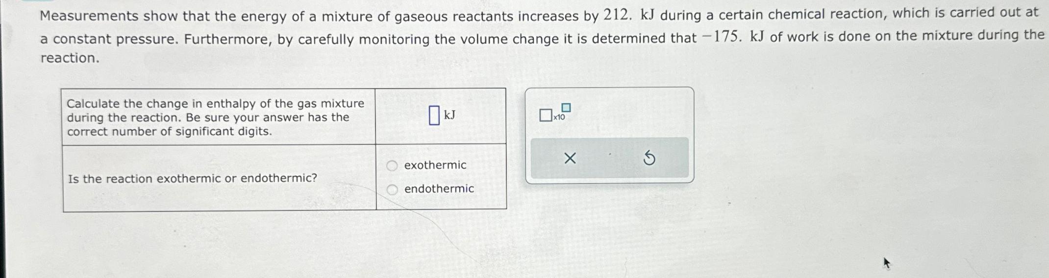 Solved Measurements show that the energy of a mixture of | Chegg.com