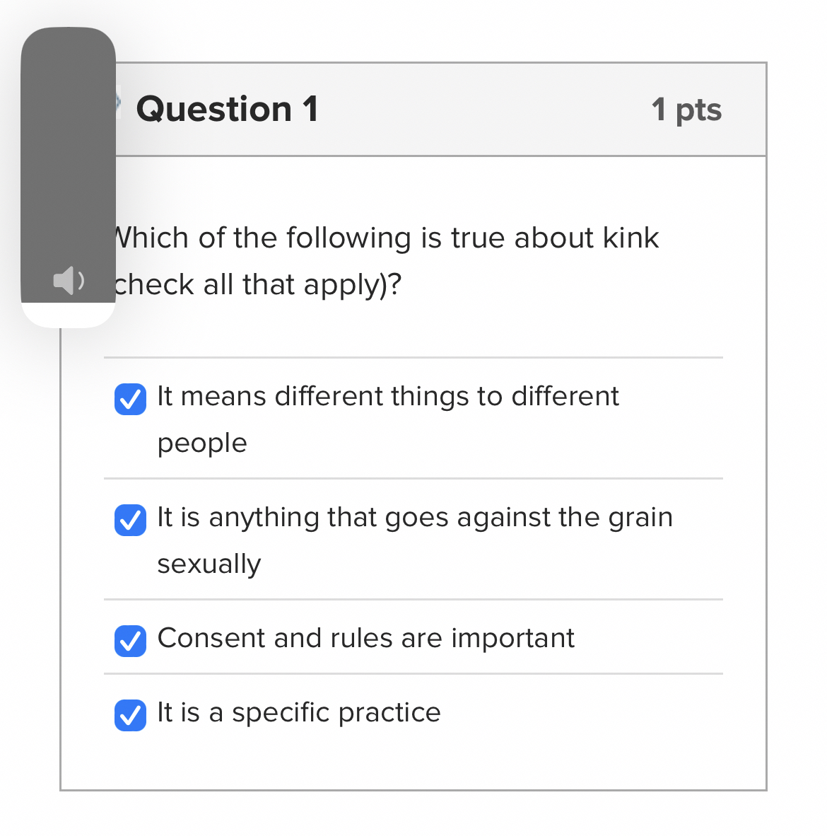 Solved Question 11 ﻿ptsWhich of the following is true about | Chegg.com