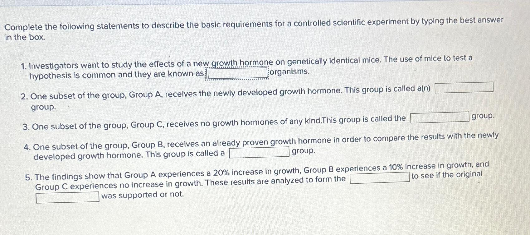 Solved Complete the following statements to describe the | Chegg.com