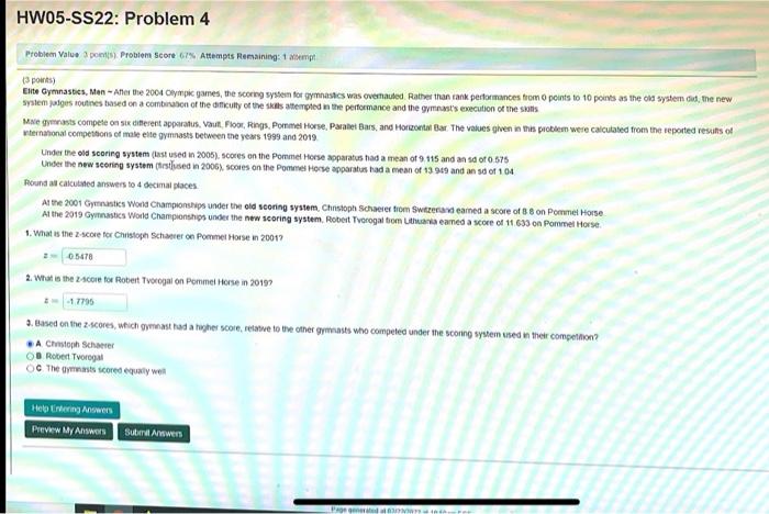HW05-SS22: Problem 5 Problem vale pont Problem for | Chegg.com