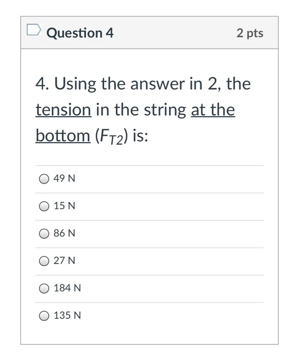 Solved 1. A ball on the end of a string is revolved at a | Chegg.com