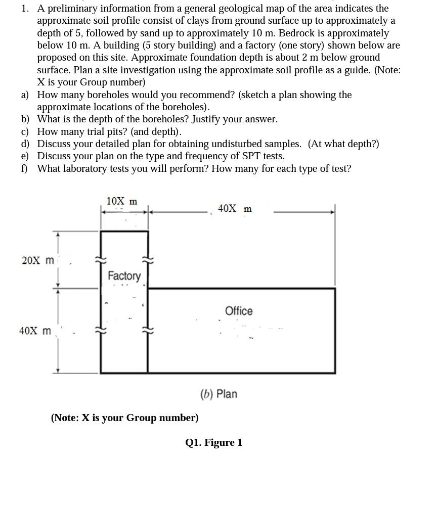 Solved 1. A preliminary information from a general | Chegg.com